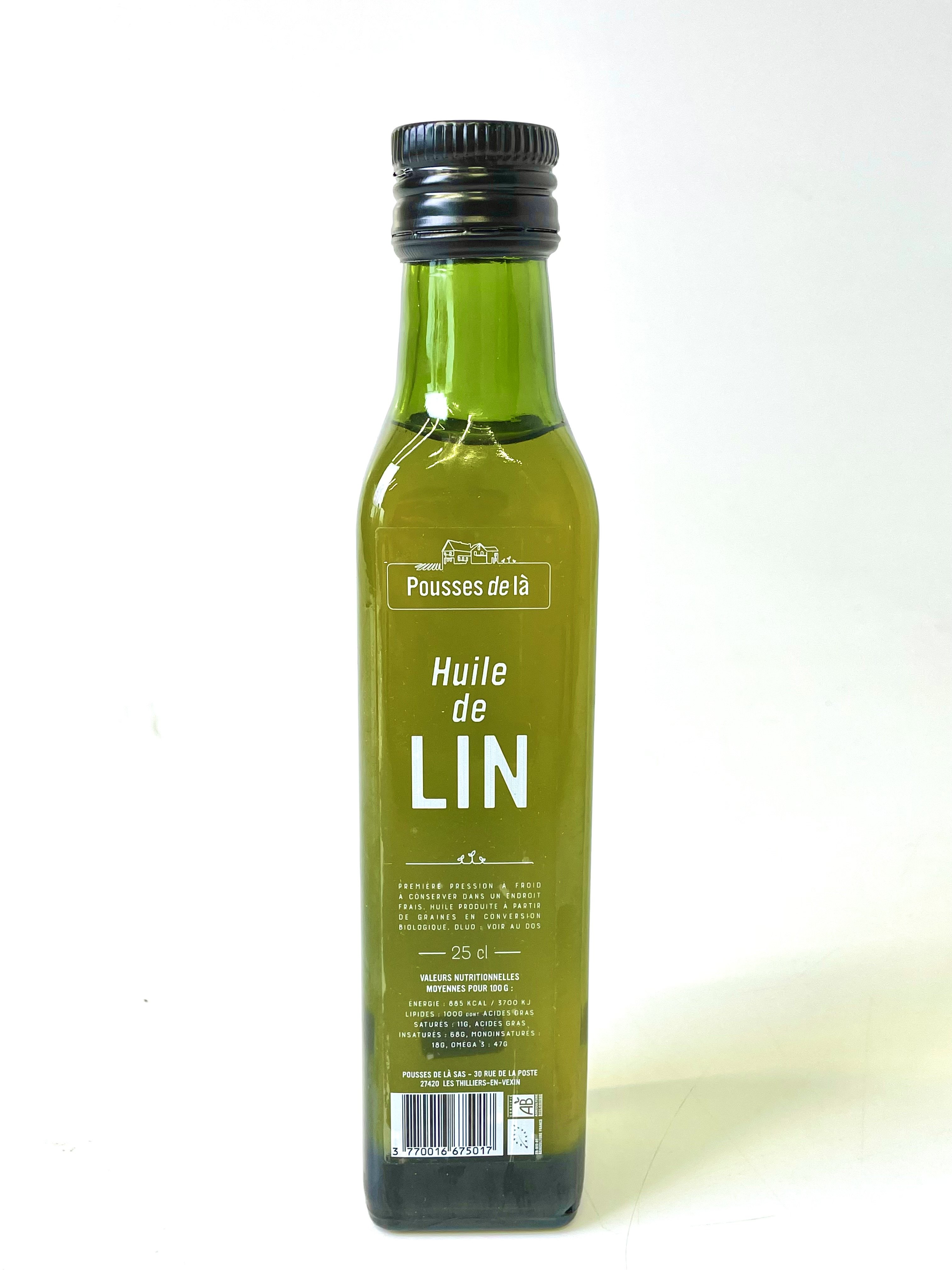 Good épices Huile de Lin De Normandie 25cl | Huiles - Good épices