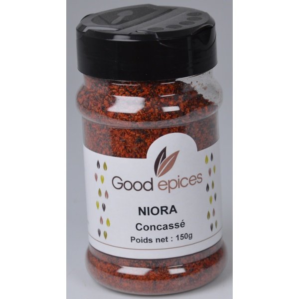 Good épices Niora Concassé 135gr (Préco) | Piments - Good épices