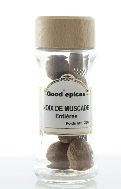 Good épices MOULIN Noix de Muscade entieres 50gr | Epices Entieres ...